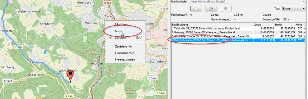 Routenplanung – Routenplanung und Navigation